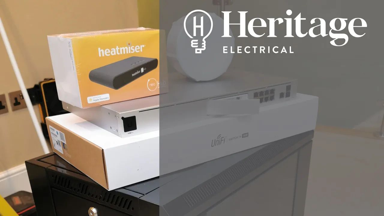 Data Cabinet Installation | Heritage Electrical Automation